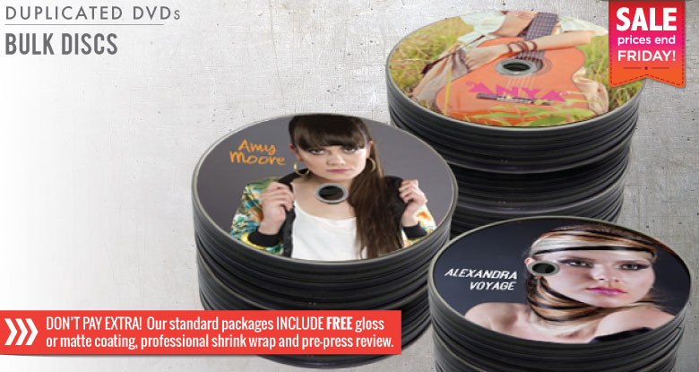 Bulk DVD duplication | Nationwide Disc