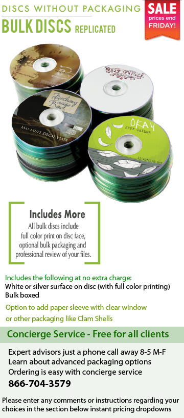 Bulk CD replication (Sleeves, wallets, jewel cases and Digipaks ...