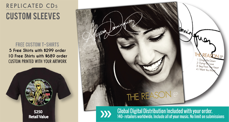 CD replication in CD sleeves (Eco Sleeve & Zipper Mailer) | Nationwide Disc