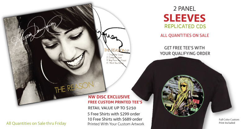 CD Replication with Printed Sleeves | Replicated CD Sleeves | CD Sleeve